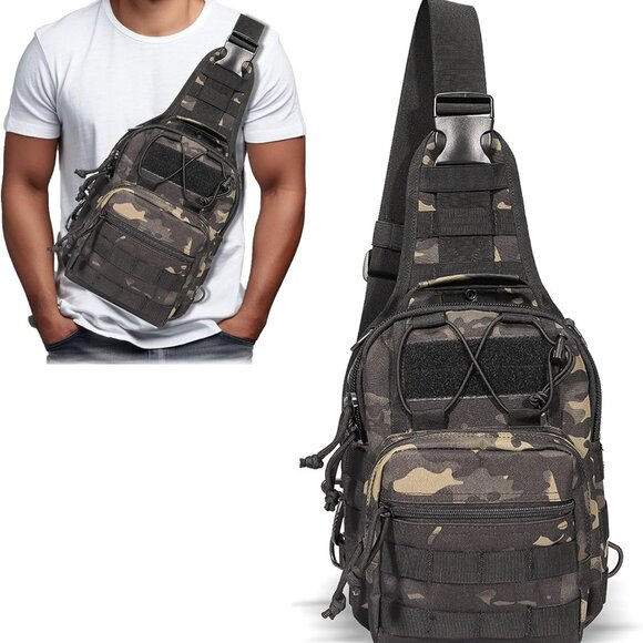 Bags | Compact Edc Sling Bag Concealed Carry Shoulder Bag For Range ...